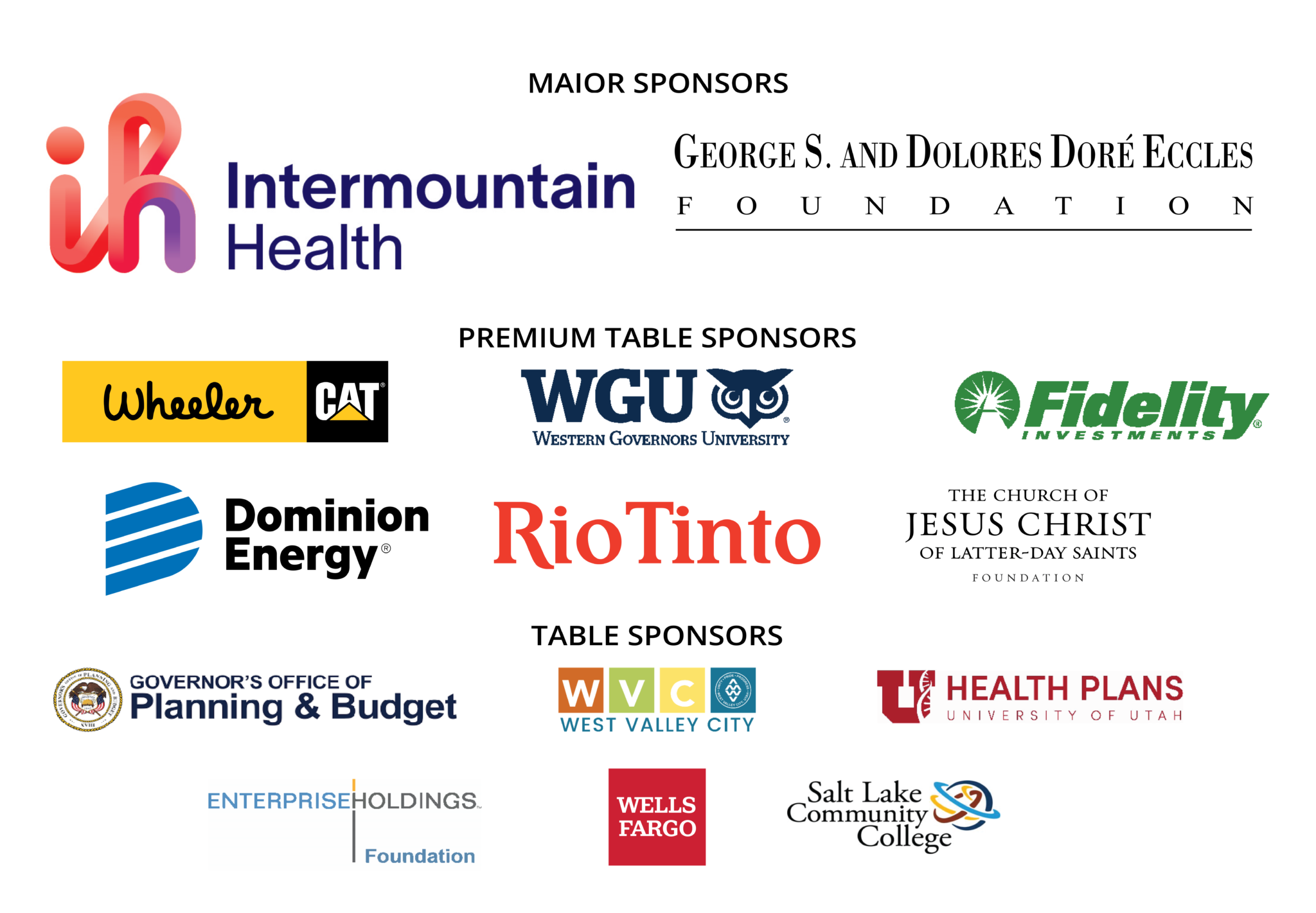 Past Event: 2023 Annual Luncheon - Utah Foundation